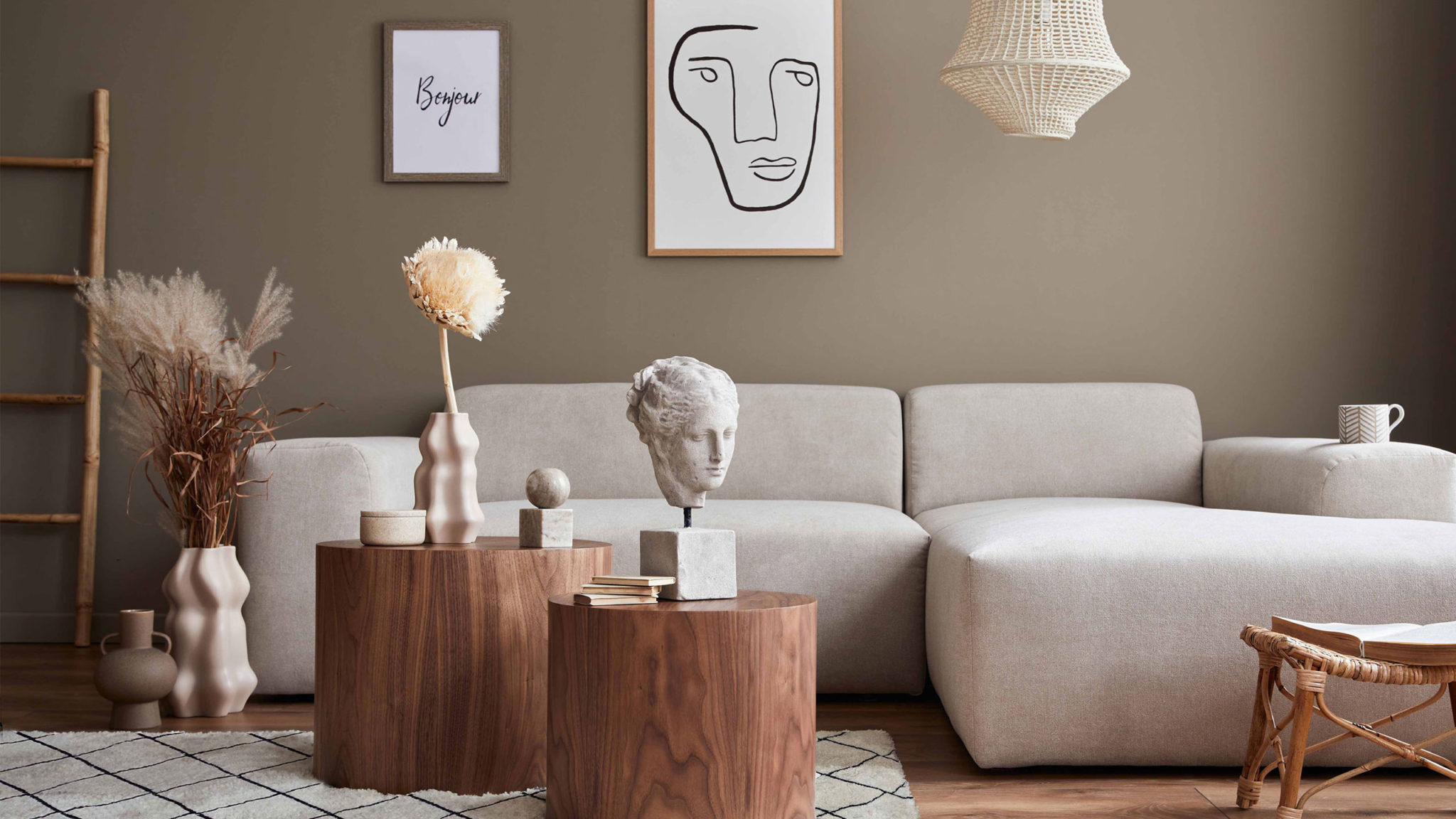 Wohnzimmer Mobel Beige