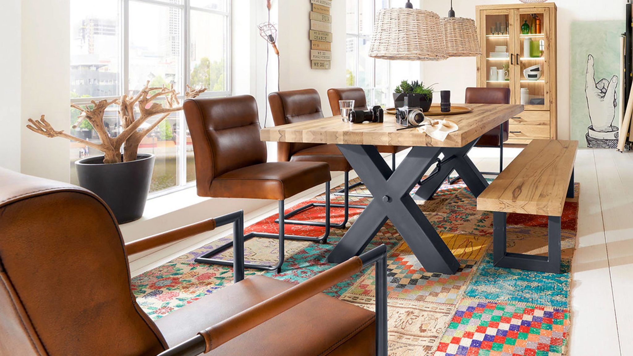 Bunte Sthle Esszimmer